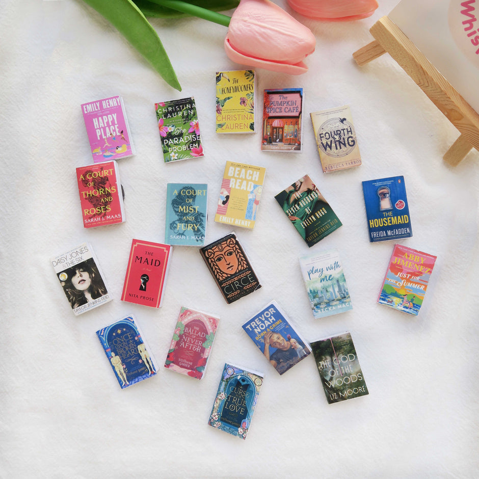 Tinybook Whispers | Craft Your Own Mini Library! 📚